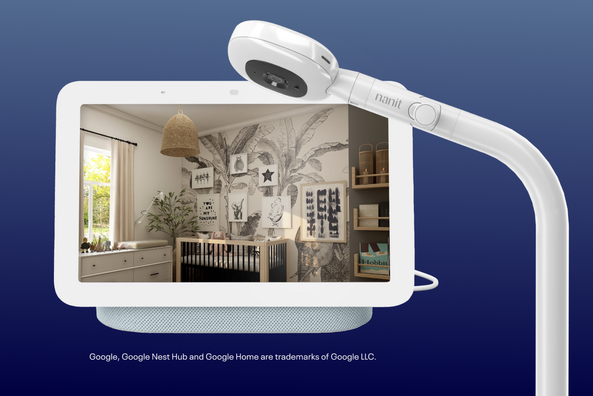 Nanit Pro Camera Works with Google Home | Nanit