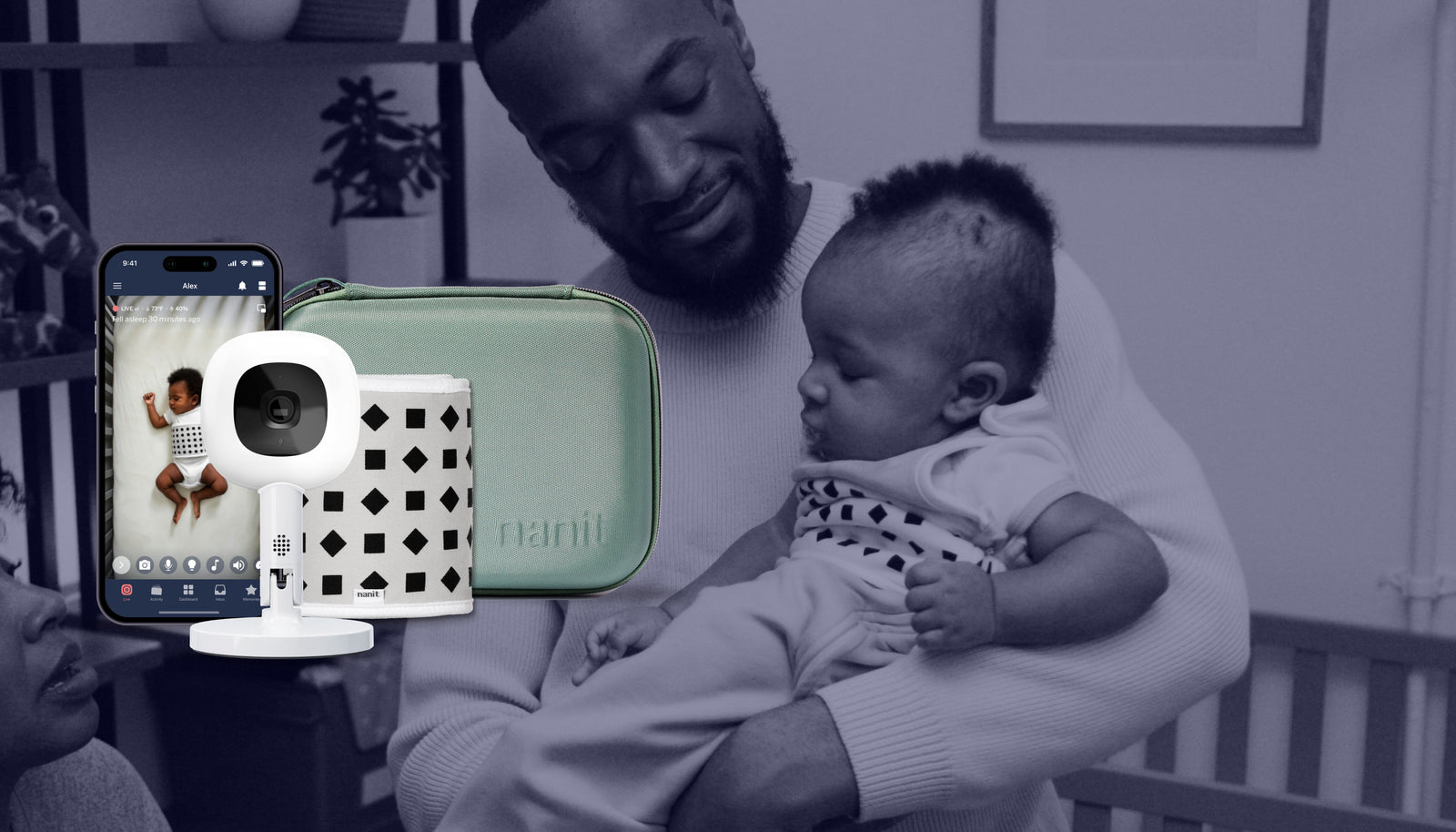 Nanit Pro Smart Baby Monitor | Tracks Sleep and Breathing