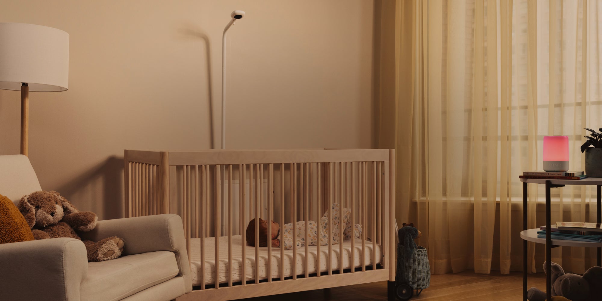 Nanit Pro Smart Baby Monitor | Tracks Sleep and Breathing