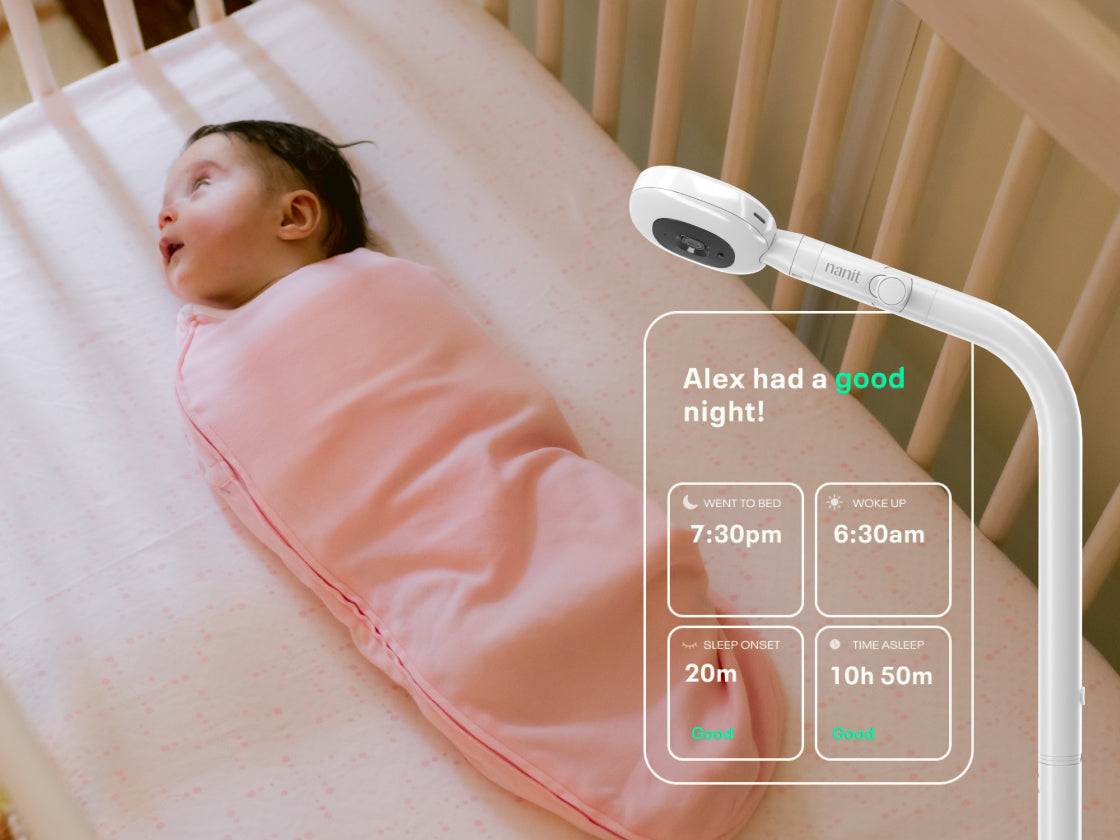 Nanit Pro Smart Baby Monitor | Tracks Sleep and Breathing