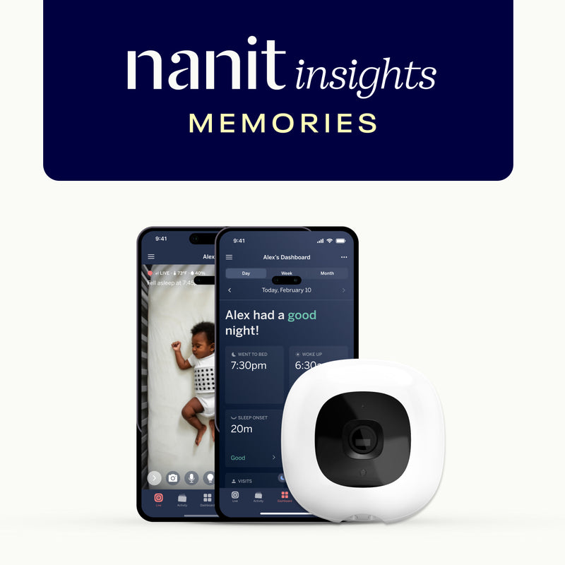 Nanit Pro Smart Baby Monitor | Tracks Sleep and Breathing