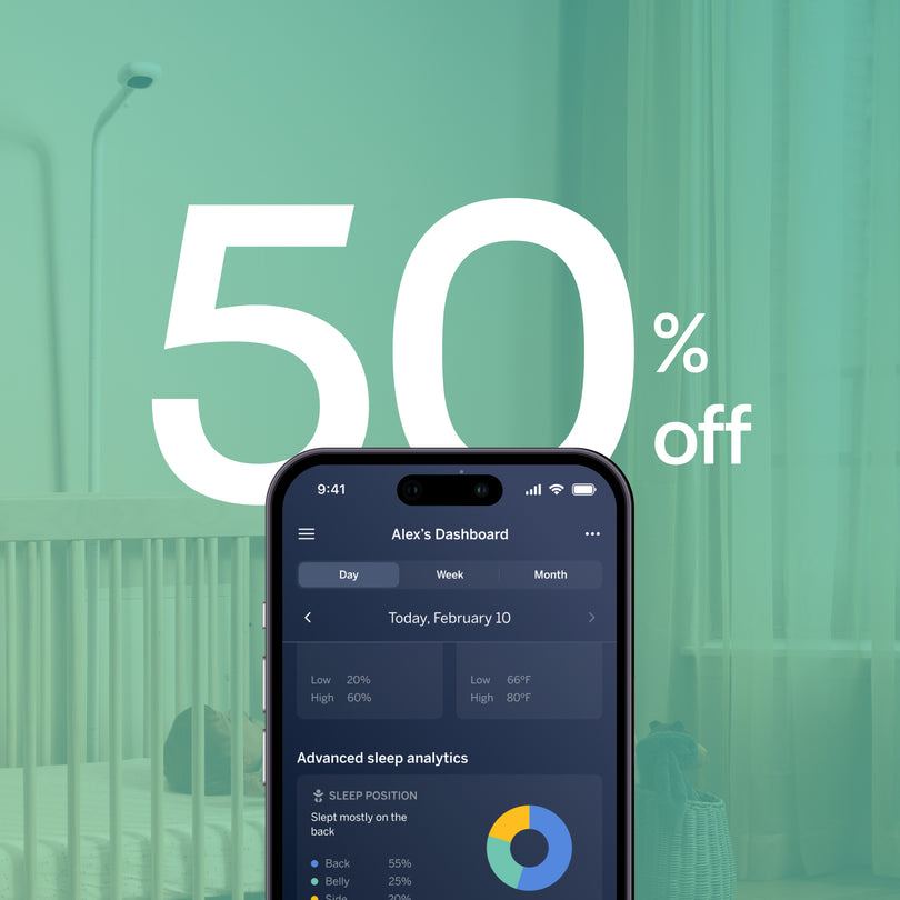 Nanit Pro Smart Baby Monitor | Tracks Sleep and Breathing